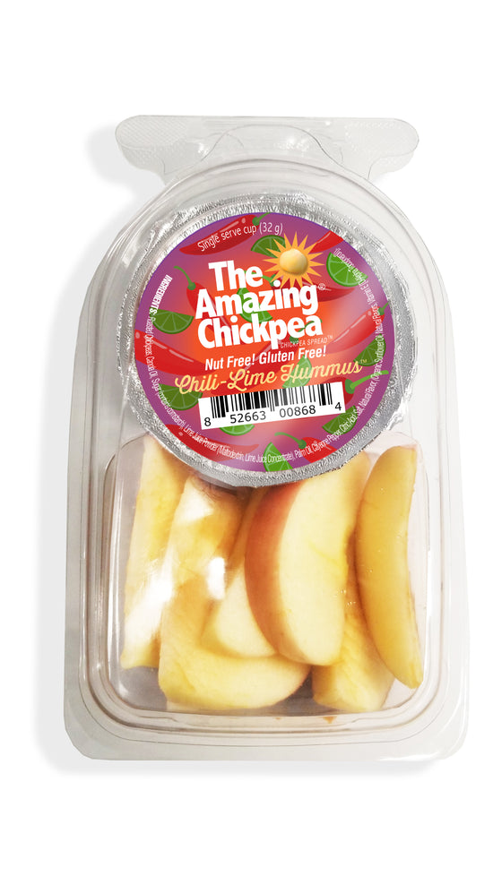 Chilli Lime Cups + Apple Slices – The Amazing Chickpea