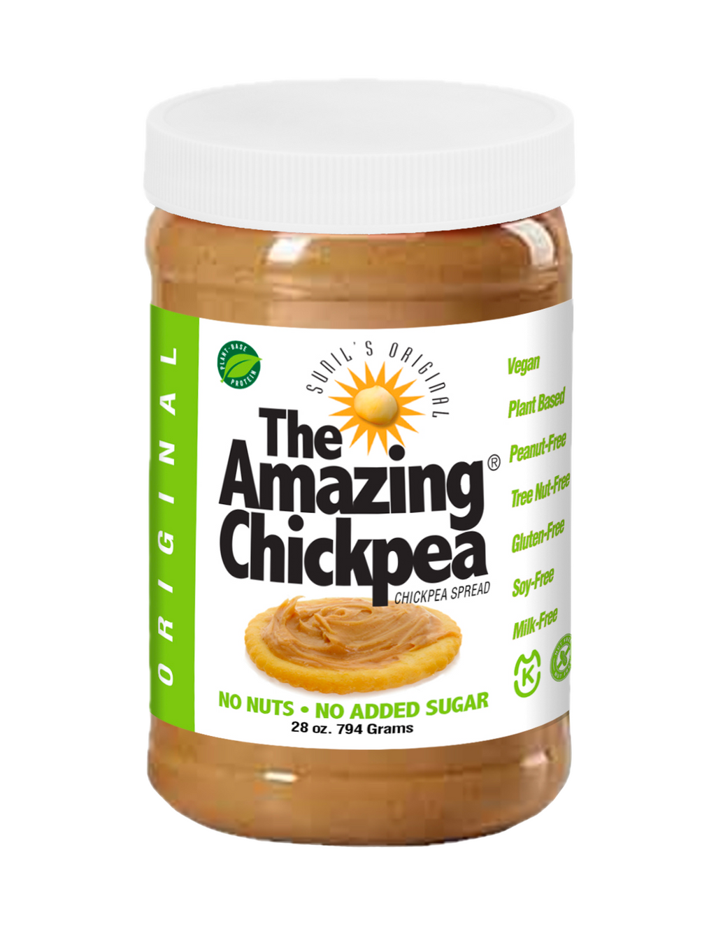 The Amazing Chickpea® Original NO ADDED SUGAR (16 oz)