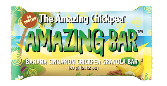 Amazing Bar™ Banana Cinnamon (12 pack) – The Amazing Chickpea